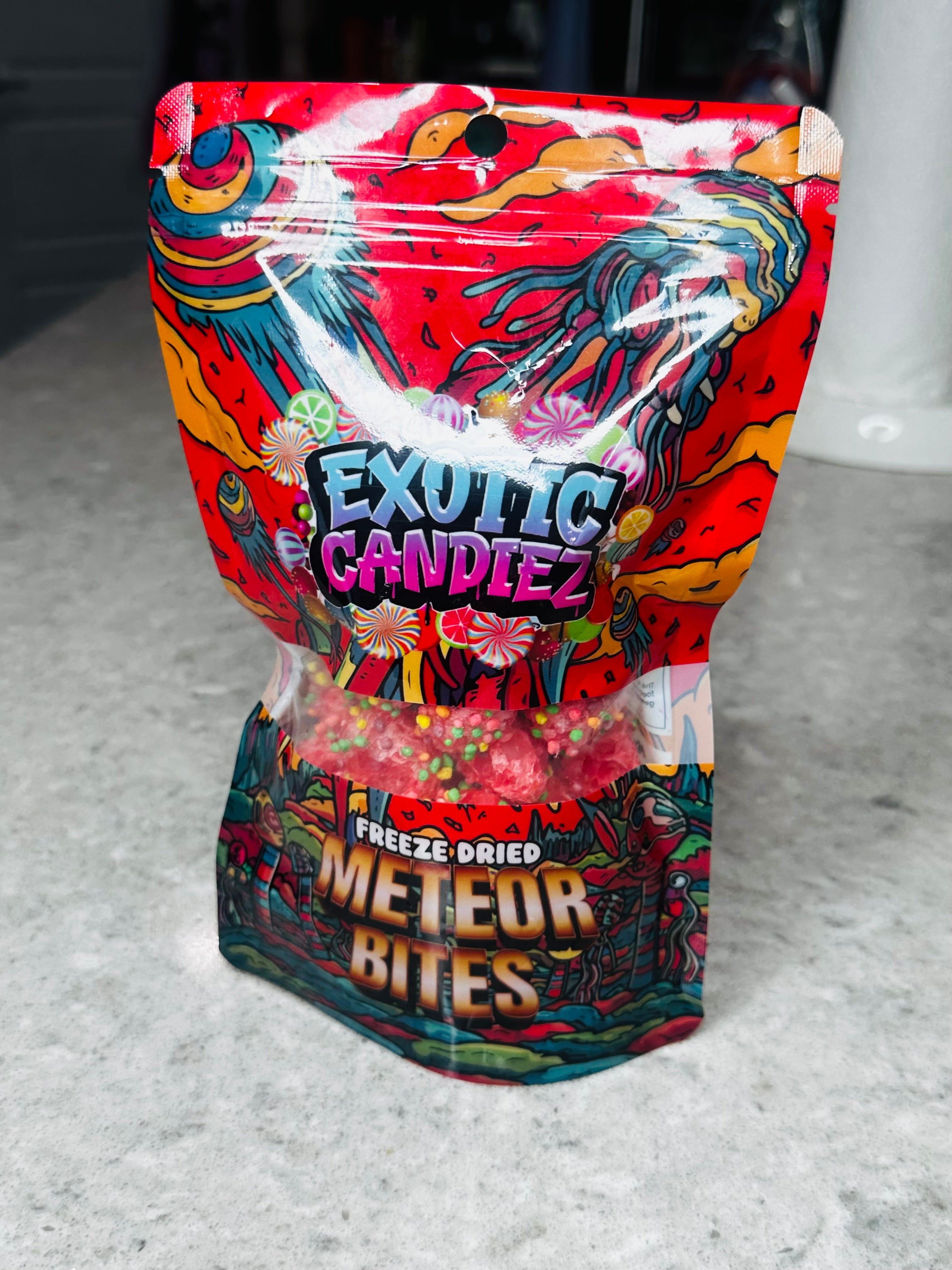 Freeze Dried Meteor Bites – Exotic Candiez LLC