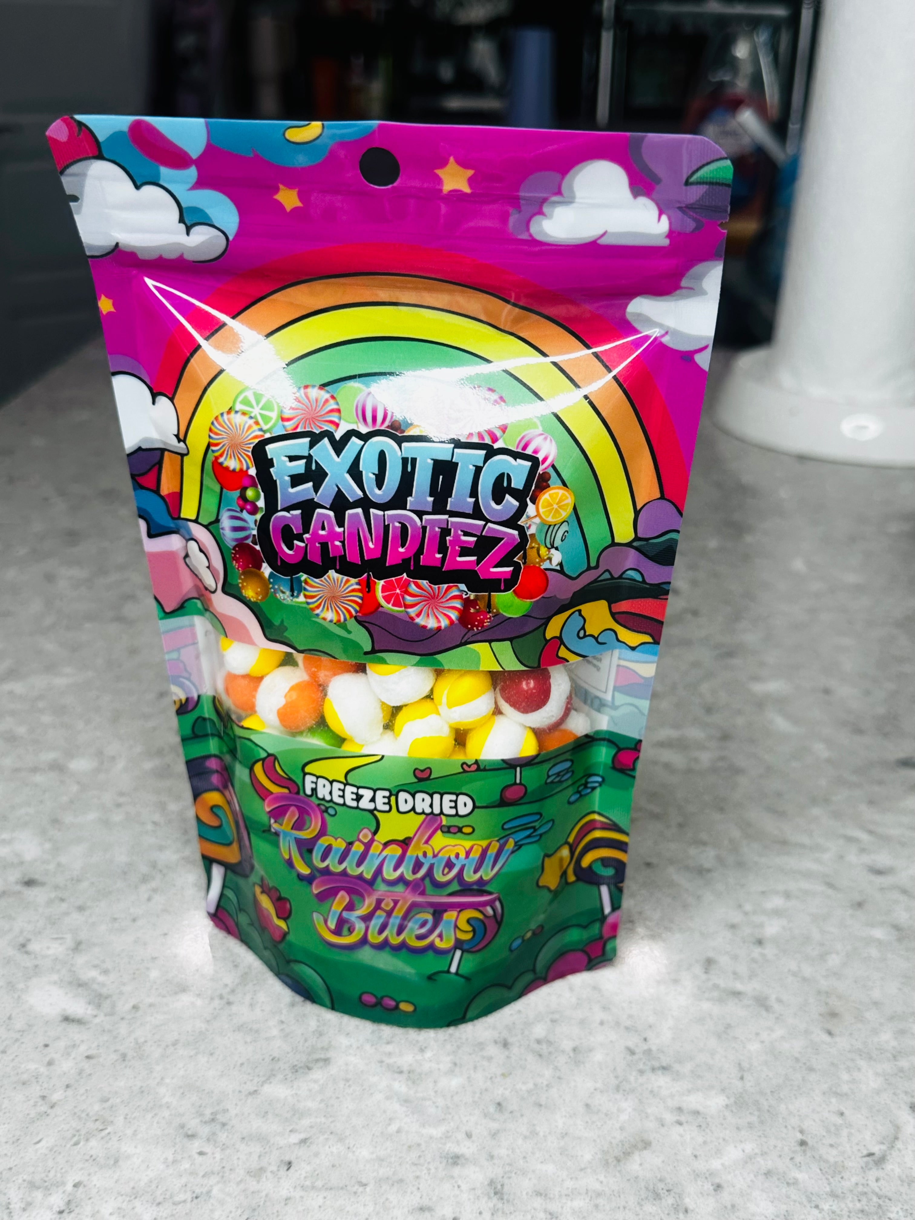 Freeze Dried Rainbow Bites – Exotic Candiez LLC