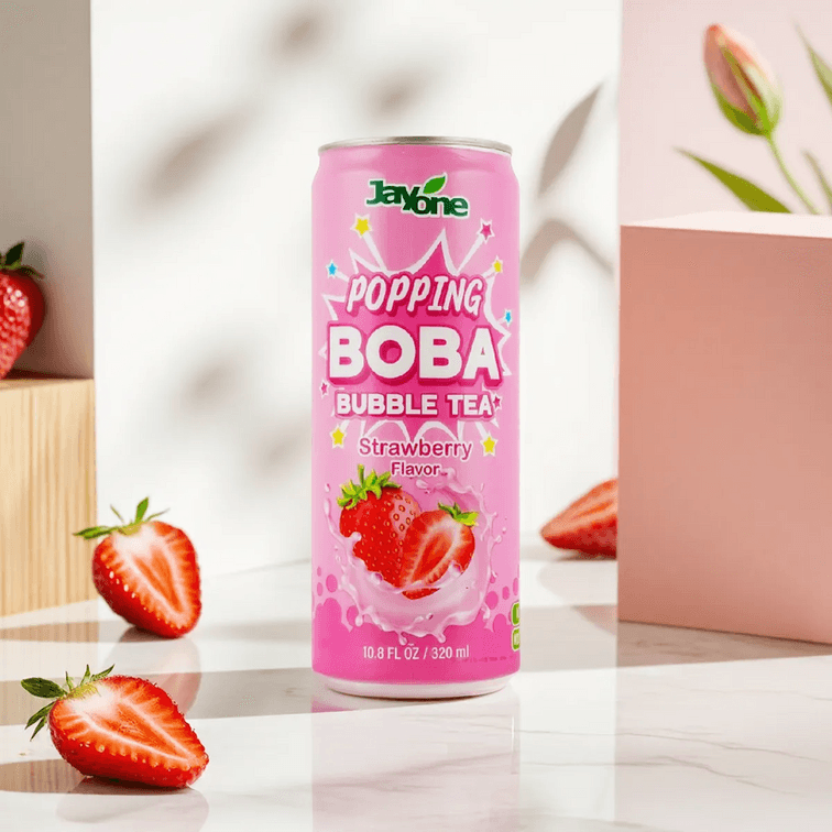 Jayone Popping Boba Strawberry Flavor – Exotic Candiez LLC