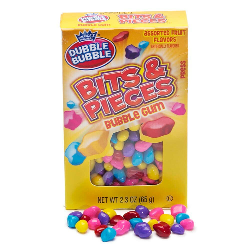 Bits & Pieces Bubble Gum – Exotic Candiez LLC