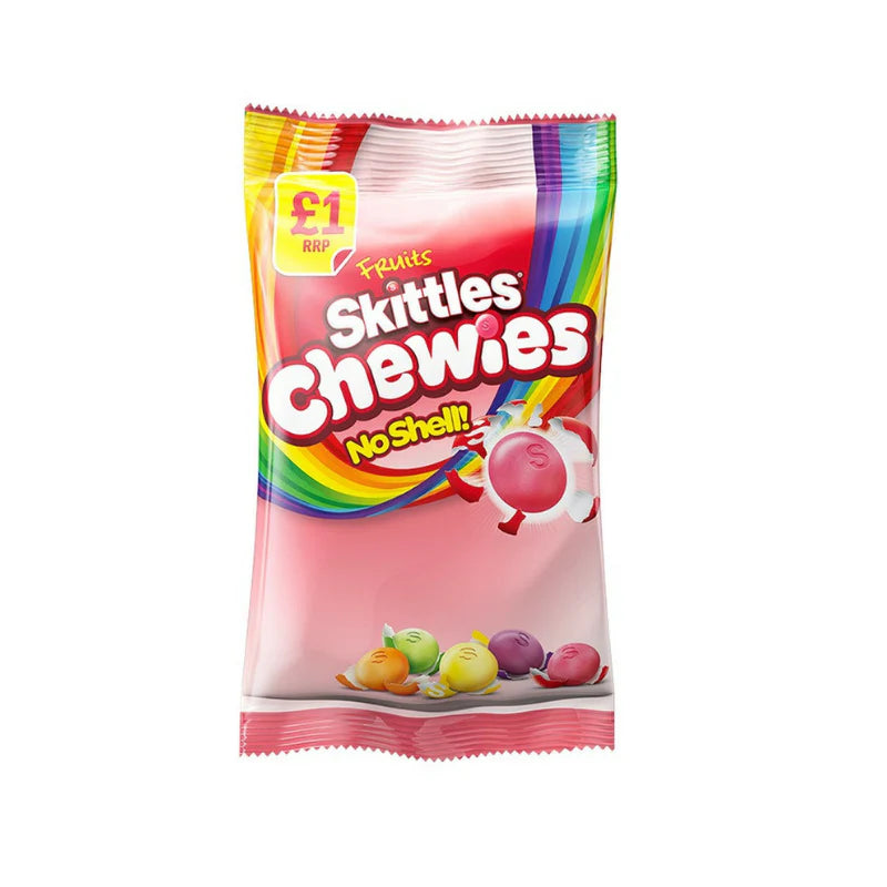 Skittles Chewies No Shell (UK) – Exotic Candiez LLC