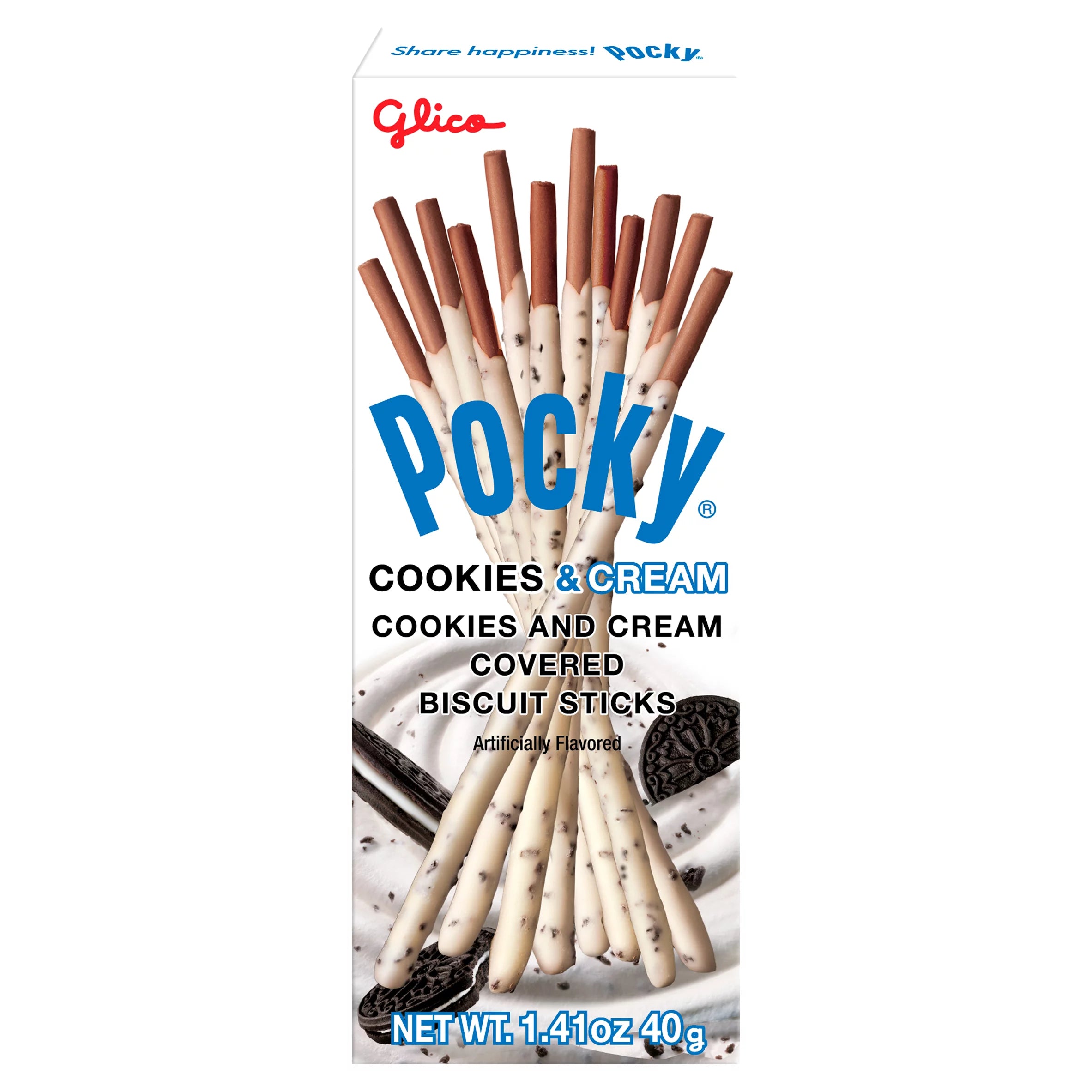 Cookies and cream pocky – Exotic Candiez LLC